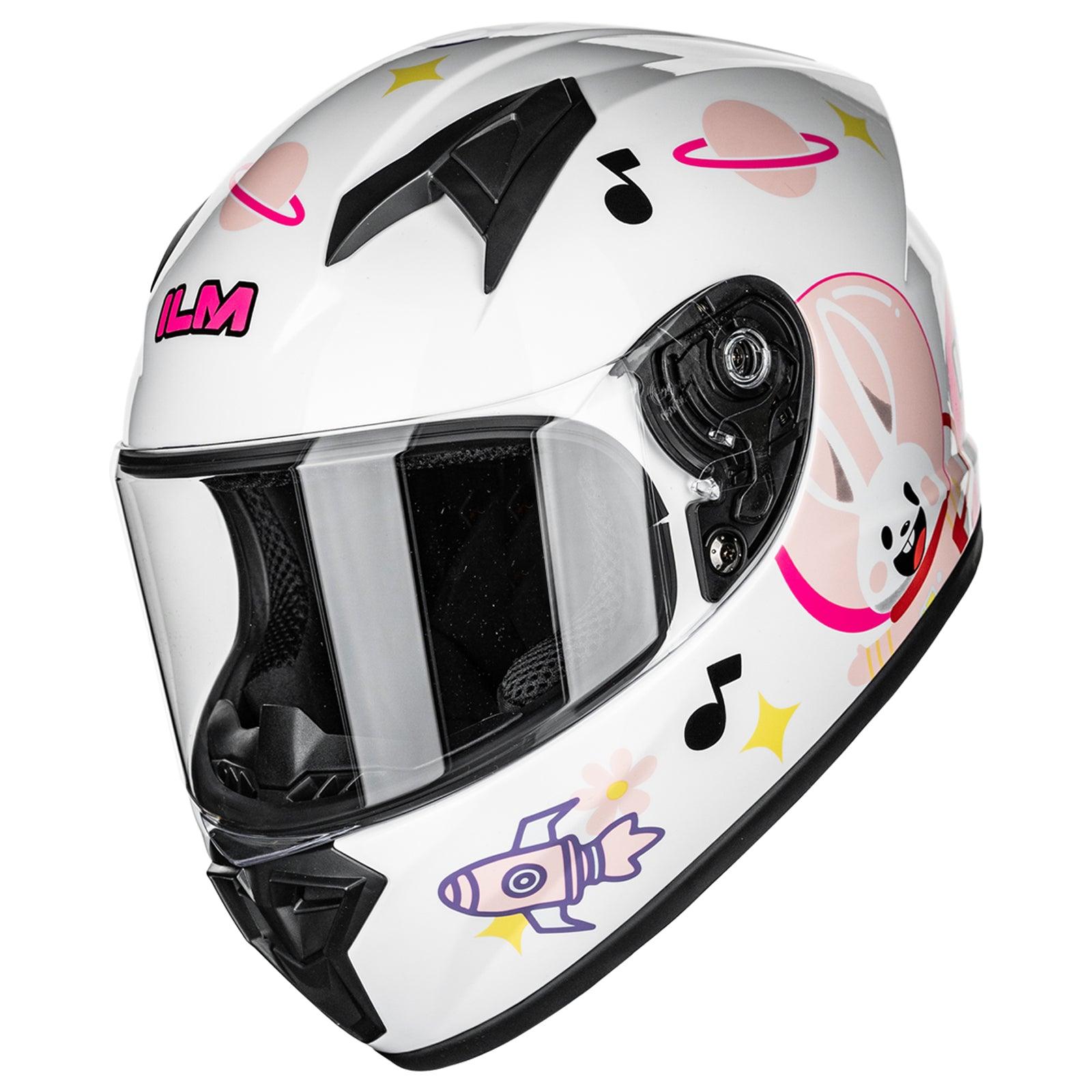 ILM Youth Kids Full Face Motorcycle Helmet Model MF521