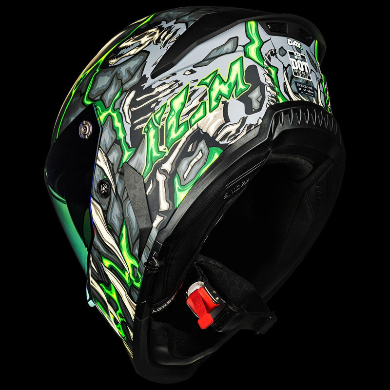 ILM Full Face Motorcycle Helmet Model Z501