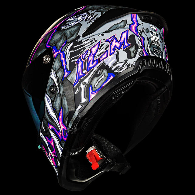 ILM Full Face Motorcycle Helmet Model Z501